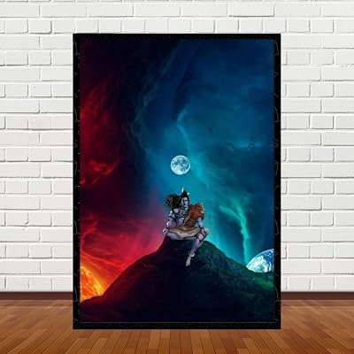 Lord Shiva | Poster Dewa Hindu untuk Dinding | saiz Indonesia | Ubuy