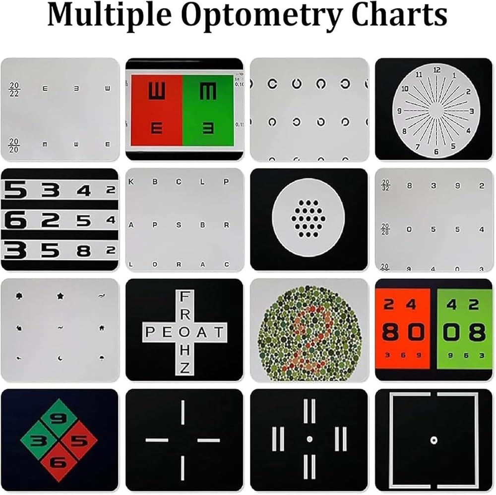 DJCDDM Electronic Optical Eye Charts,Visual Acuity Indonesia | Ubuy